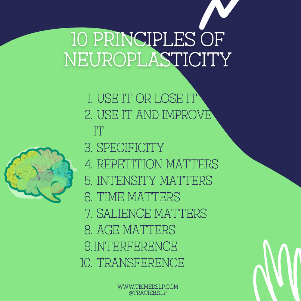 The Science of Neuroplasticity — TBI MedSLP