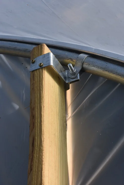 building a farmer's friend hoop house — little farmhouse flowers