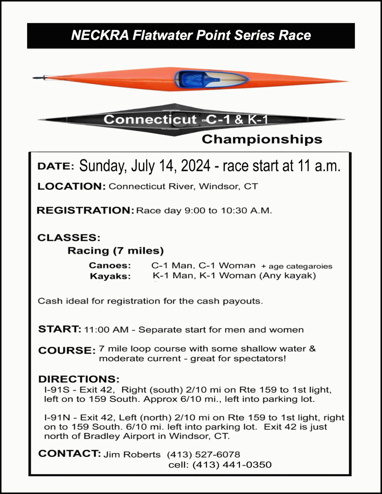 Connecticut C1, K1 — NECKRA