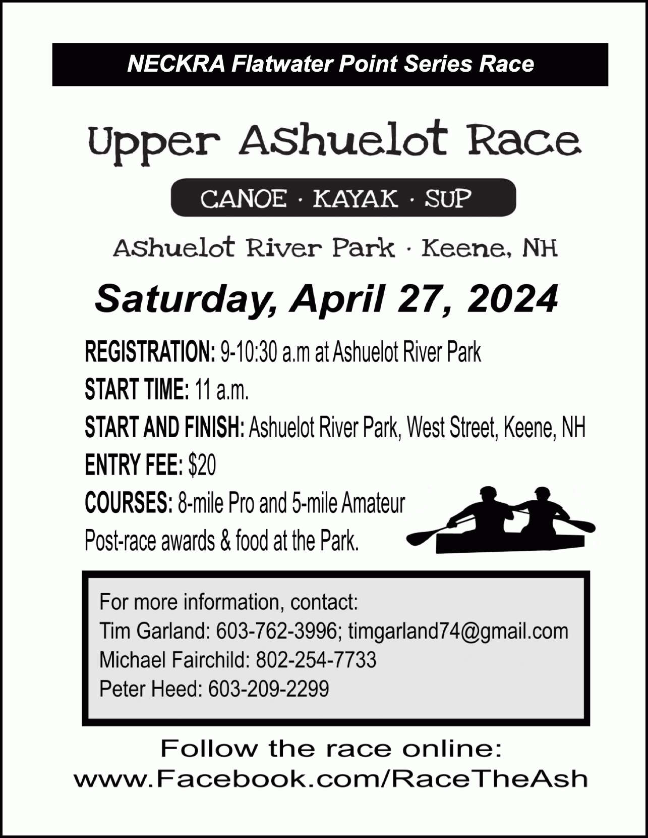 Upper Ashuelot — NECKRA