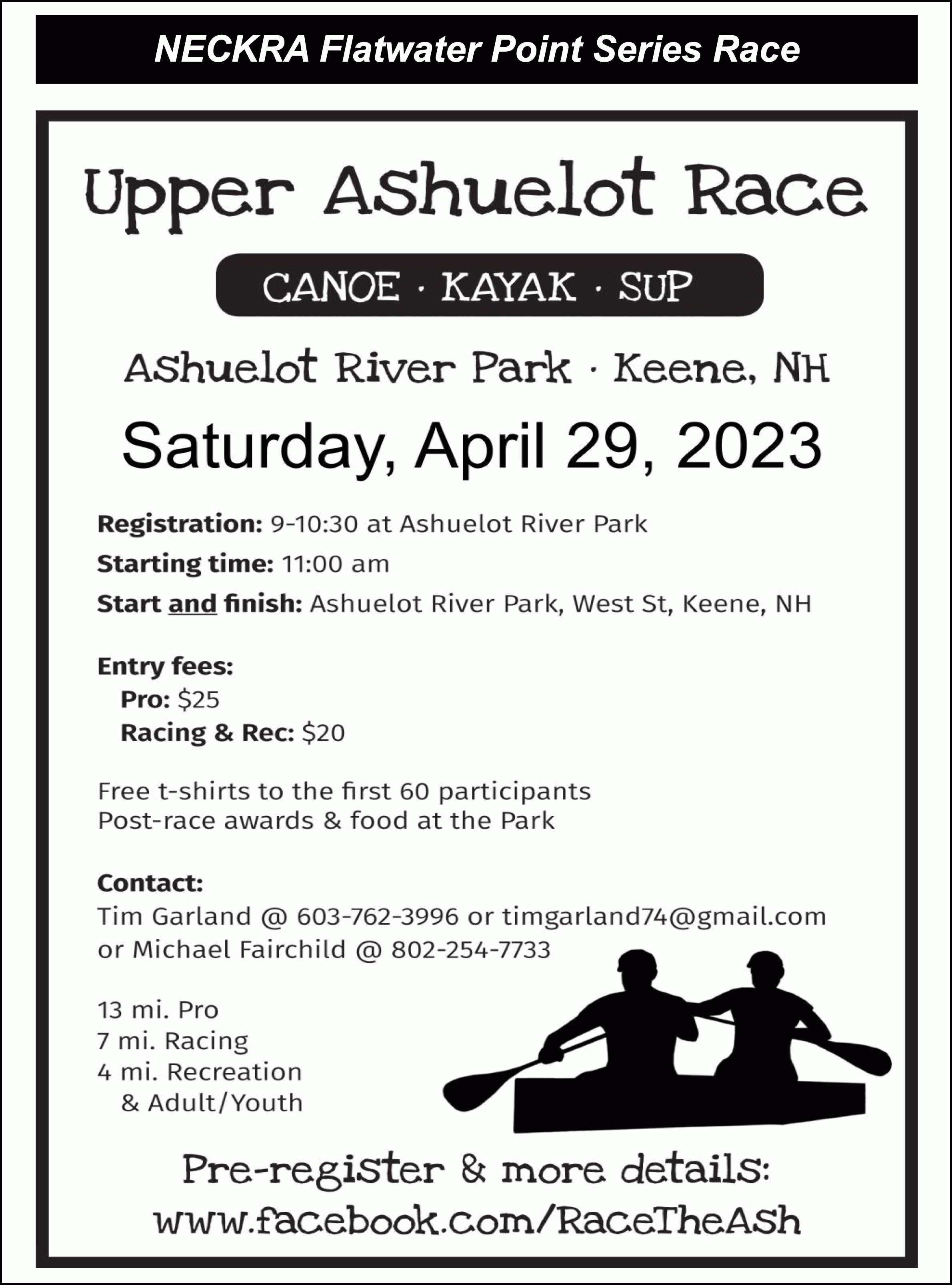 Upper Ashuelot — NECKRA