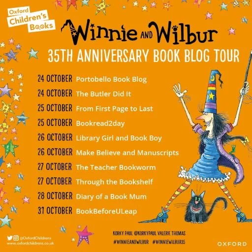Blog Tour: Winnie the Witch 35th Anniversary — Through the Bookshelf