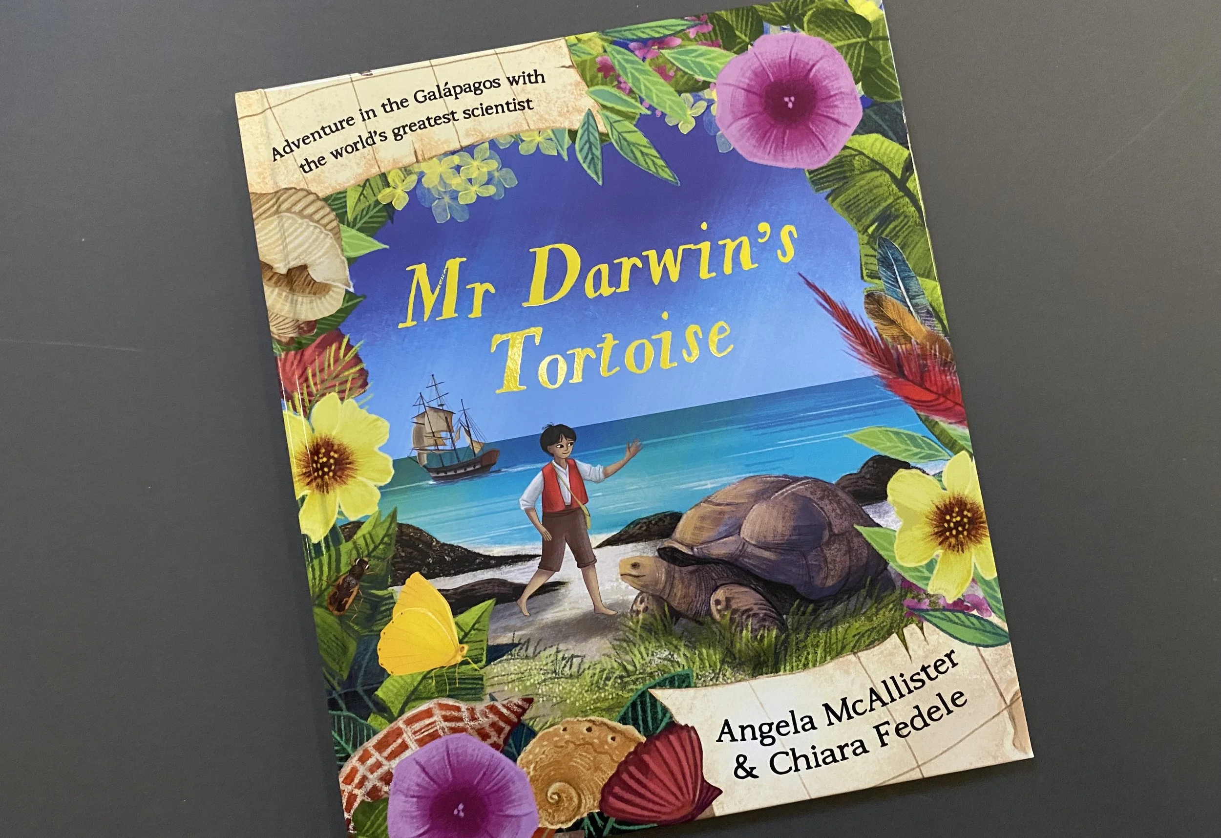 Mr Darwin’s Tortoise — Through the Bookshelf
