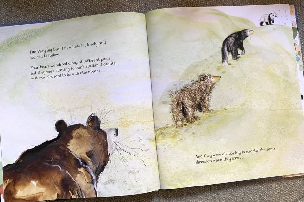 Five Bears — Through the Bookshelf
