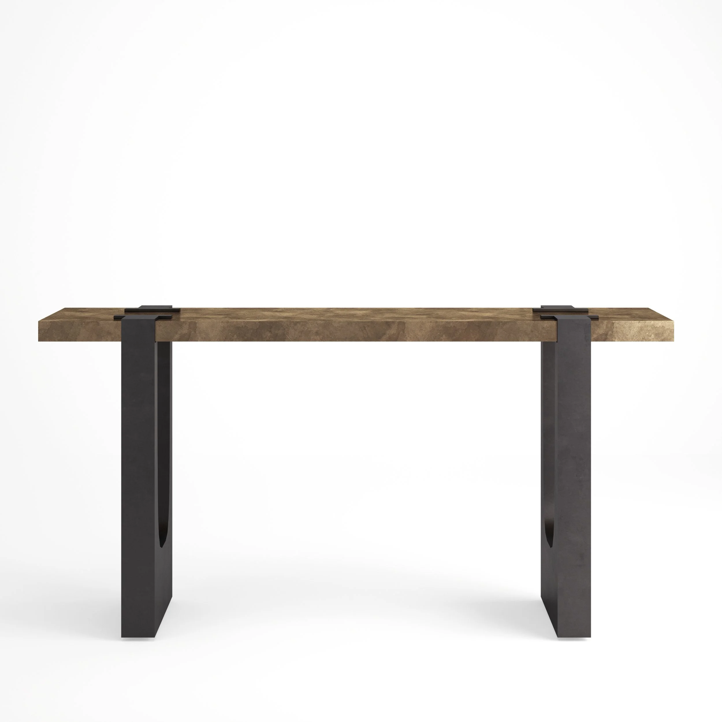 Arco Console Table - 034 Burned Brass — Cavalletto Home