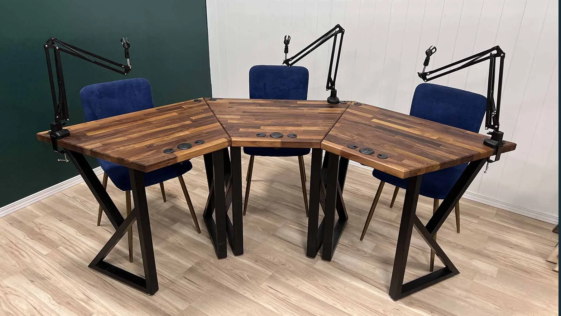 Podcast Tables & Desks Production Gallery — Podcast Tables Shop
