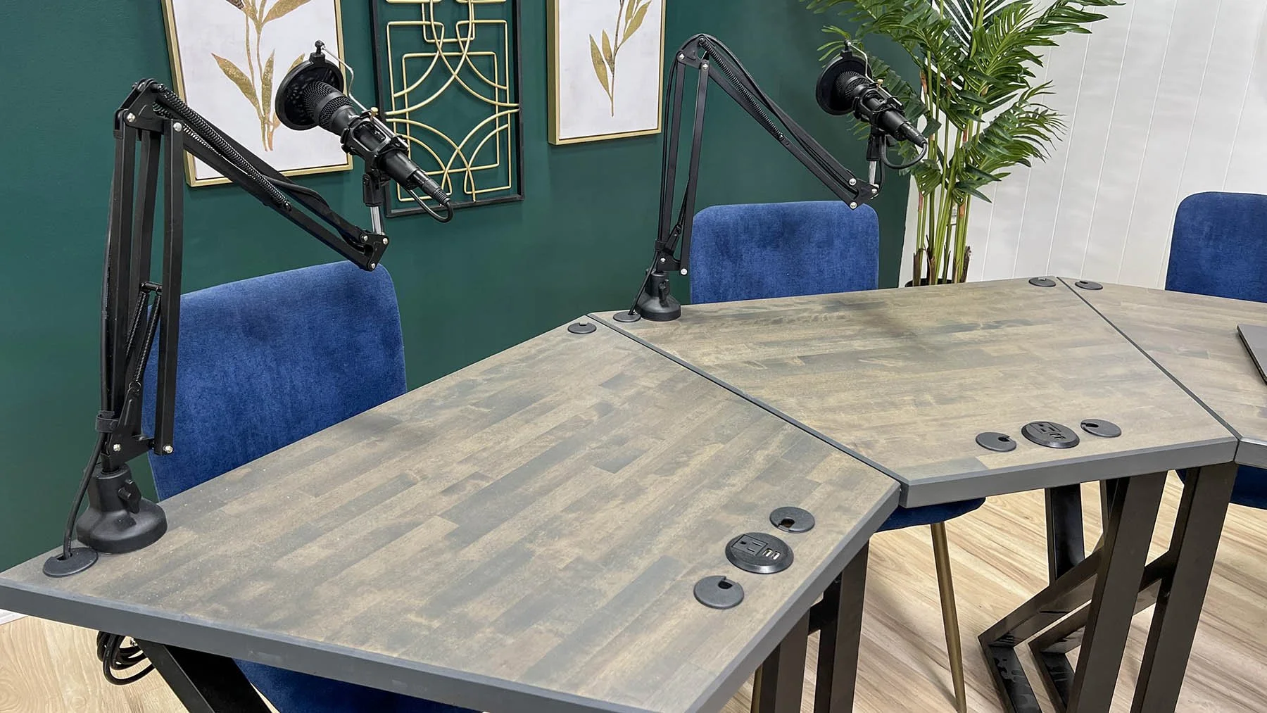Podcast Tables & Desks Production Gallery — Podcast Tables Shop