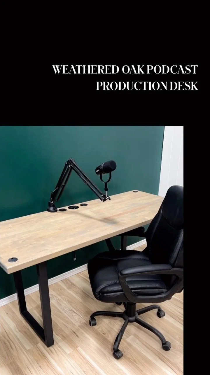 Podcast Tables & Desks Production Gallery — Podcast Tables Shop