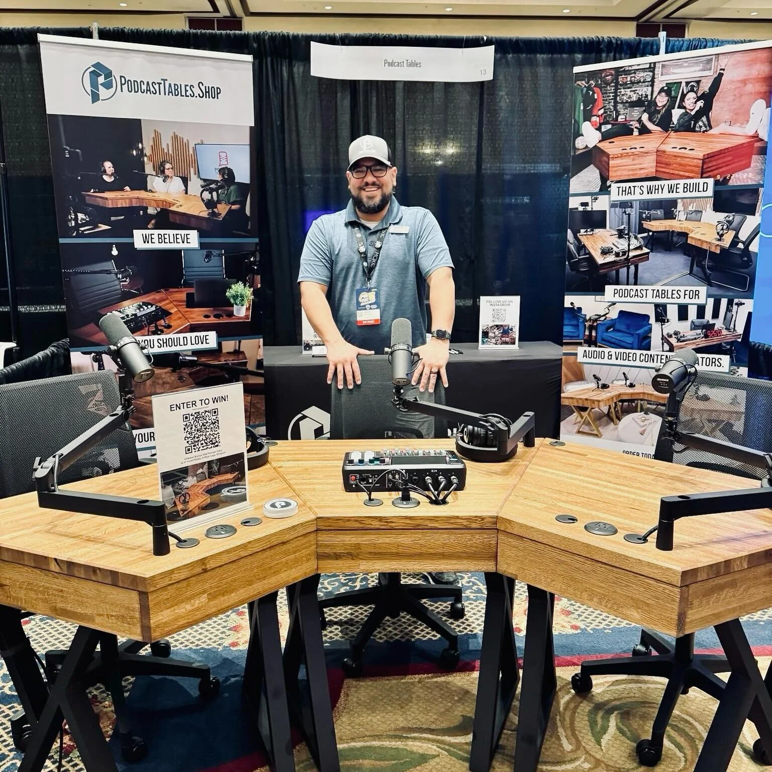 Podcast Tables & Desks Production Gallery — Podcast Tables Shop