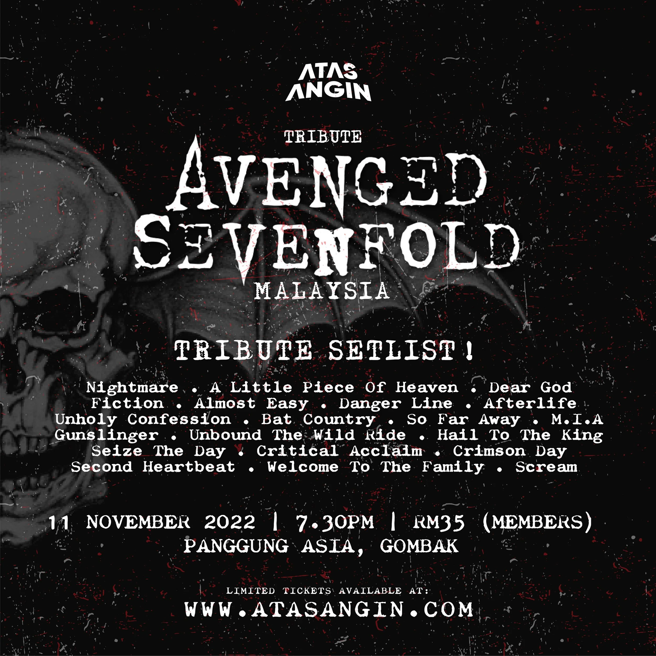 Avenged Sevenfold 2022