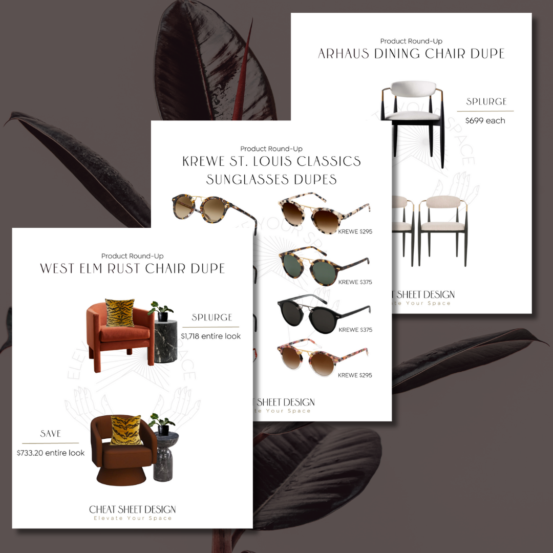 Cheat Sheet Design | Professional E-Design