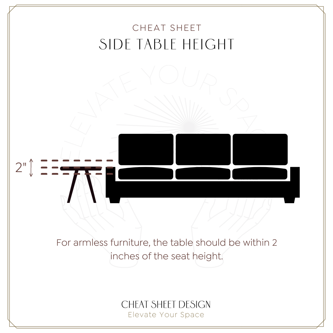 SIDE TABLE HEIGHT 6 Favorites Under 500 Cheat Sheet Design SIDE TABLE HEIGHT 6 Favorites Under 500 Cheat Sheet Design