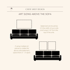 ABOVE THE SOFA ART SIZING + linked favorites! — Cheat Sheet Design