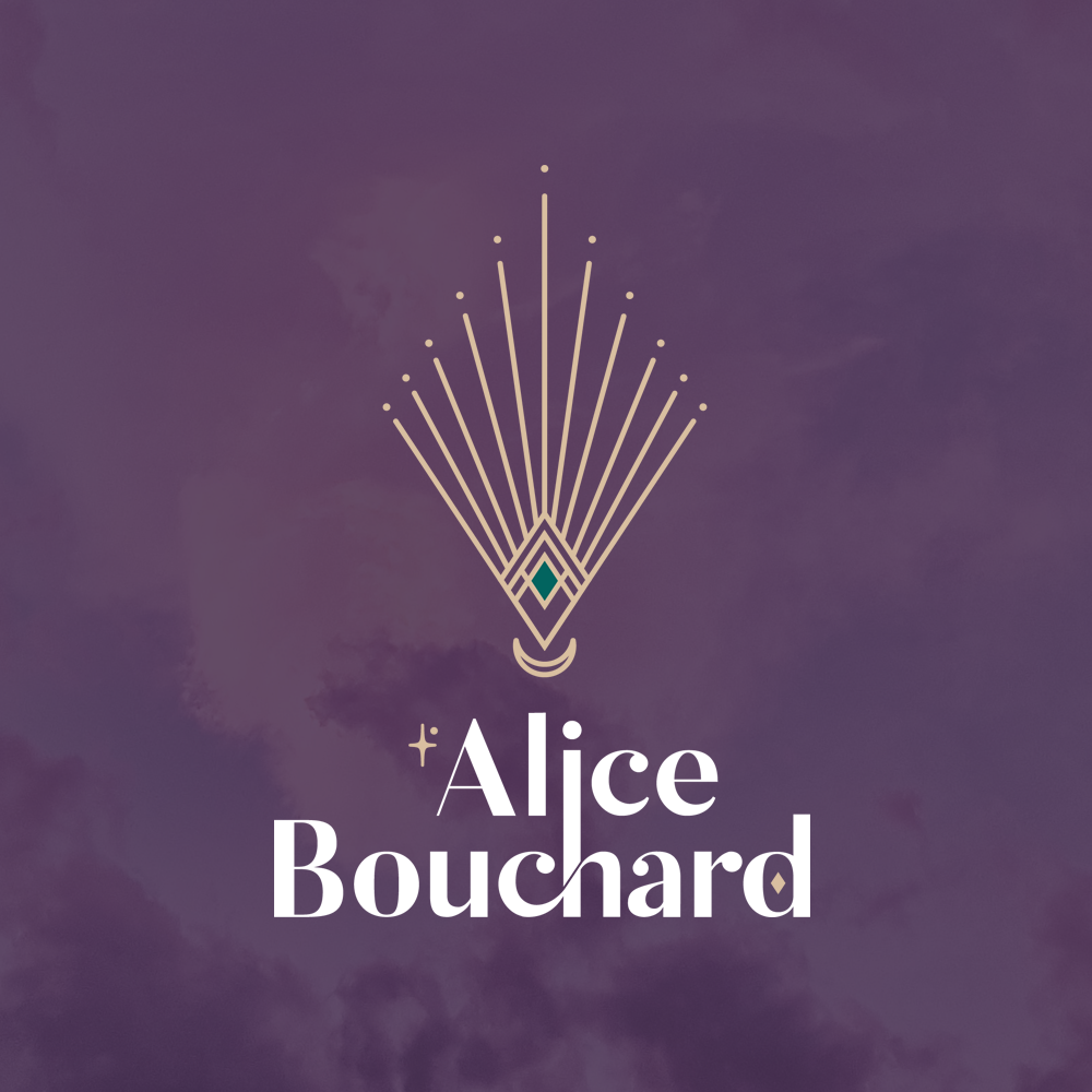Identité visuelle d'Alice Bouchard - Tadame Webdesigner et graphiste