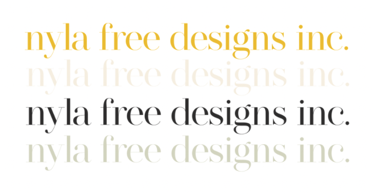 Nyla Free Designs Inc. - Introducing The New Nyla Free Designs Inc.!