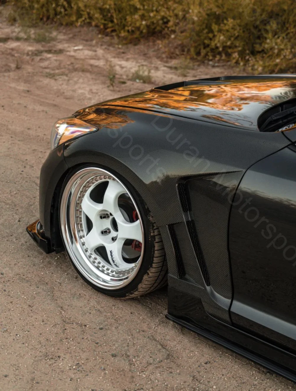 Kia Stinger Carbon Fiber Fender Replacements — Carbon Fiber Goodies