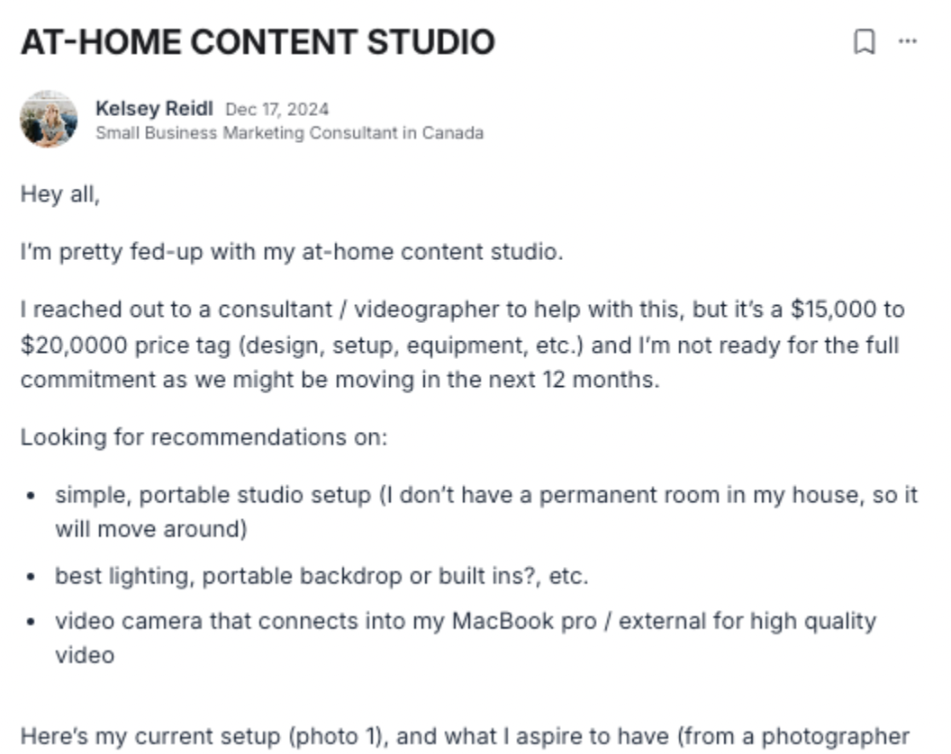 Business & Marketing Coach | Business Coaching Canada | Kelsey Reidl