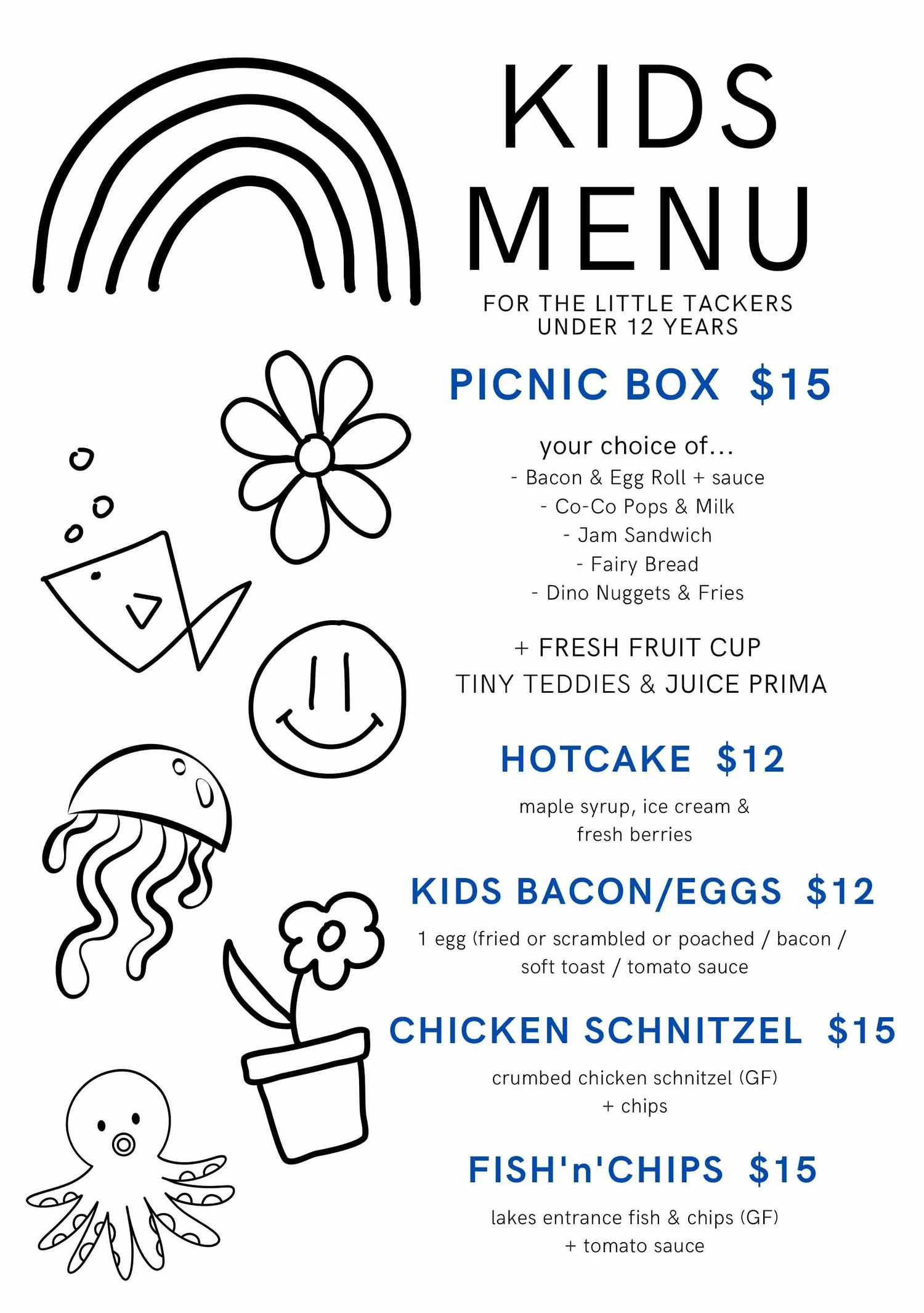 Menu — ALBERT & CO