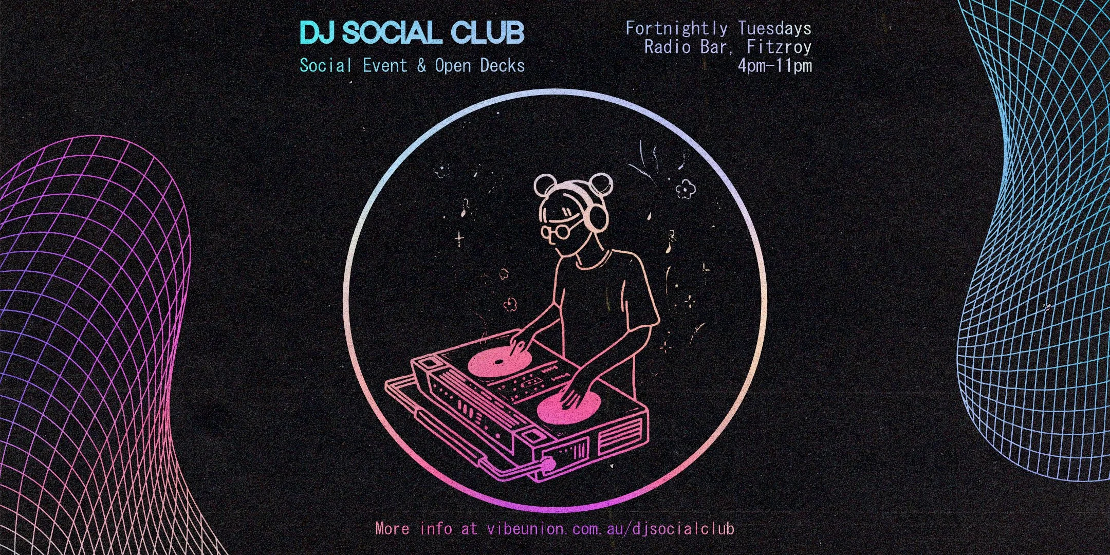 DJ Social Club // Open Decks — Vibe Union