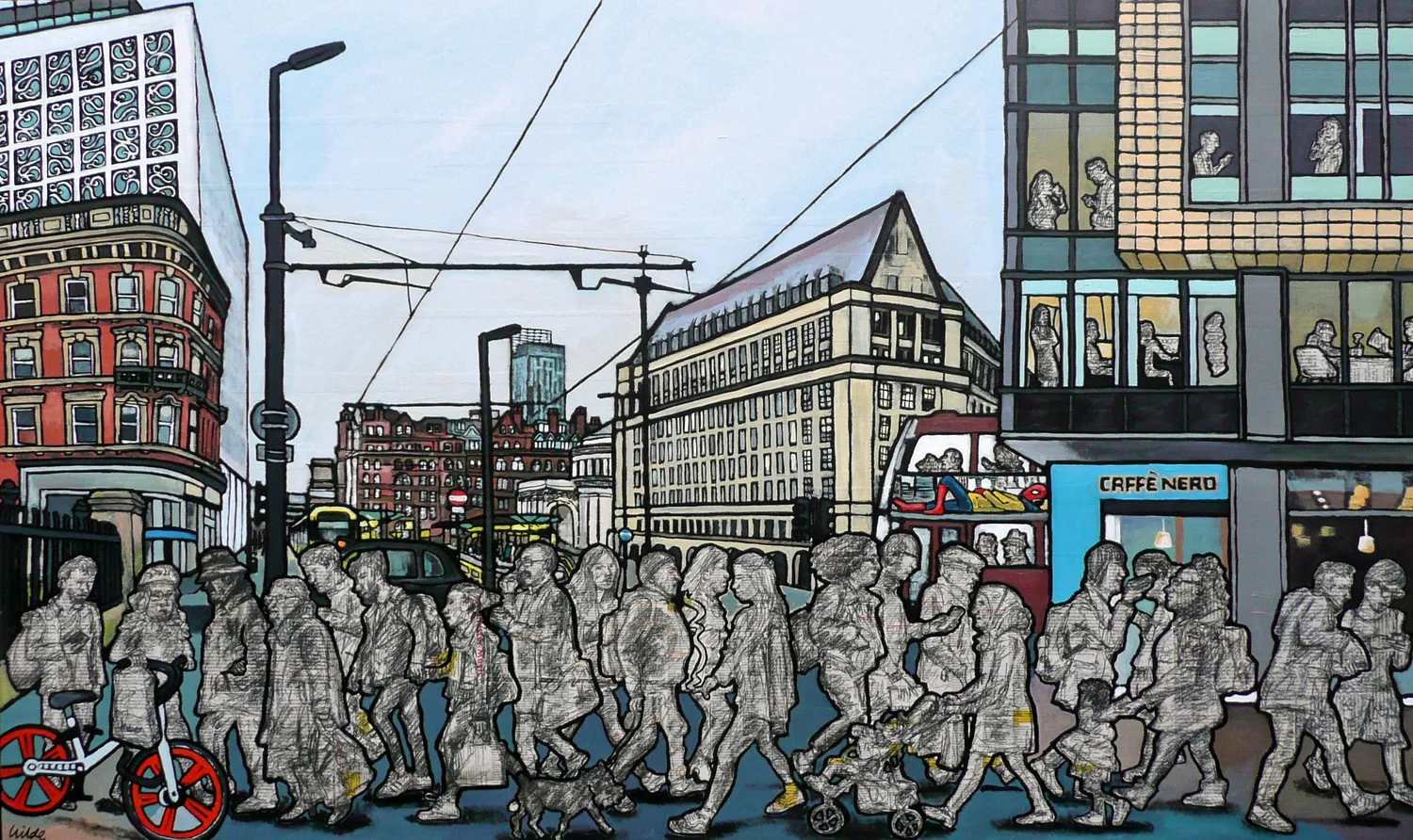 Manchester — Matt Wilde Artist.