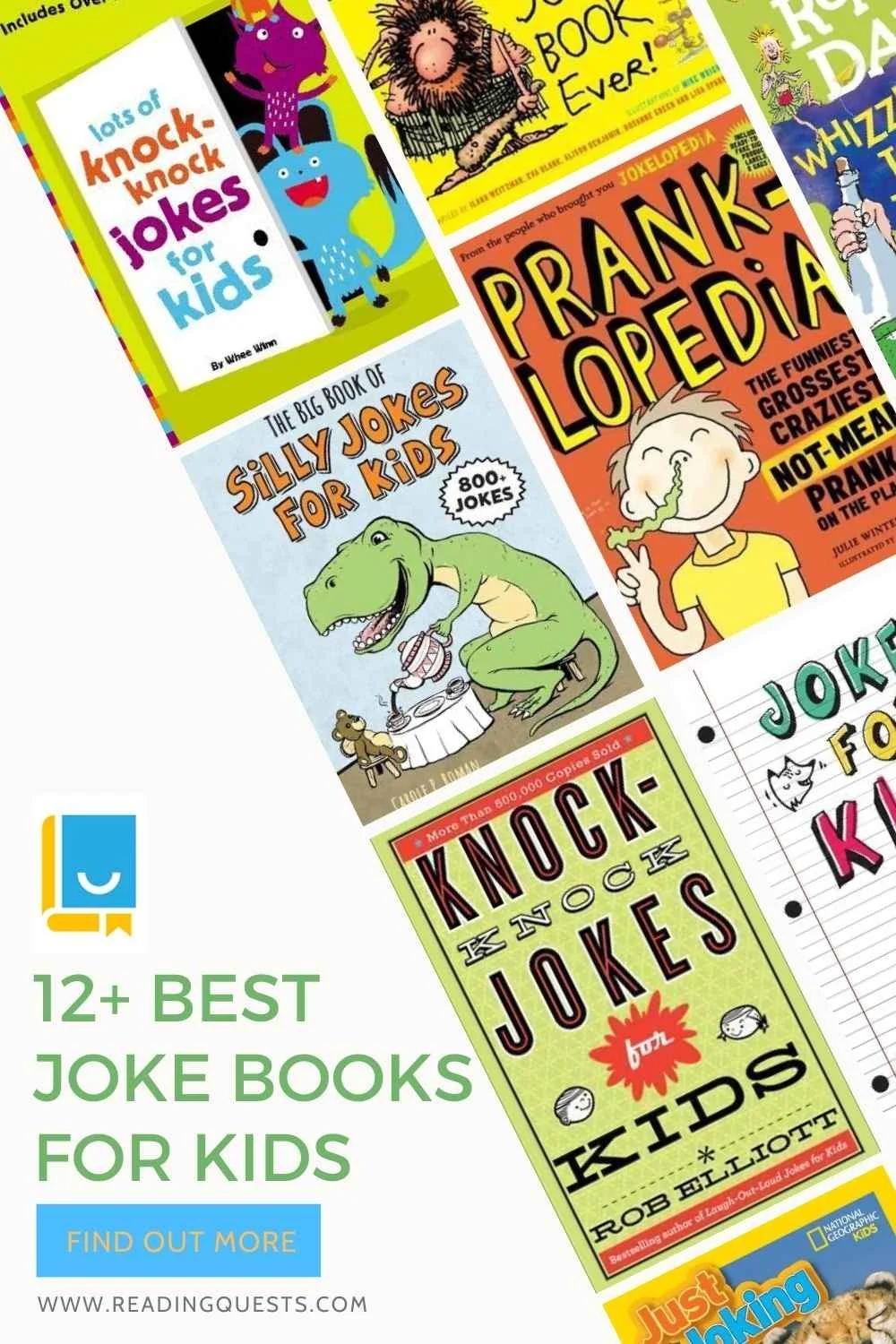 Laugh Out Loud: 20 Hilarious Joke Books for Kids _ Reading Quests