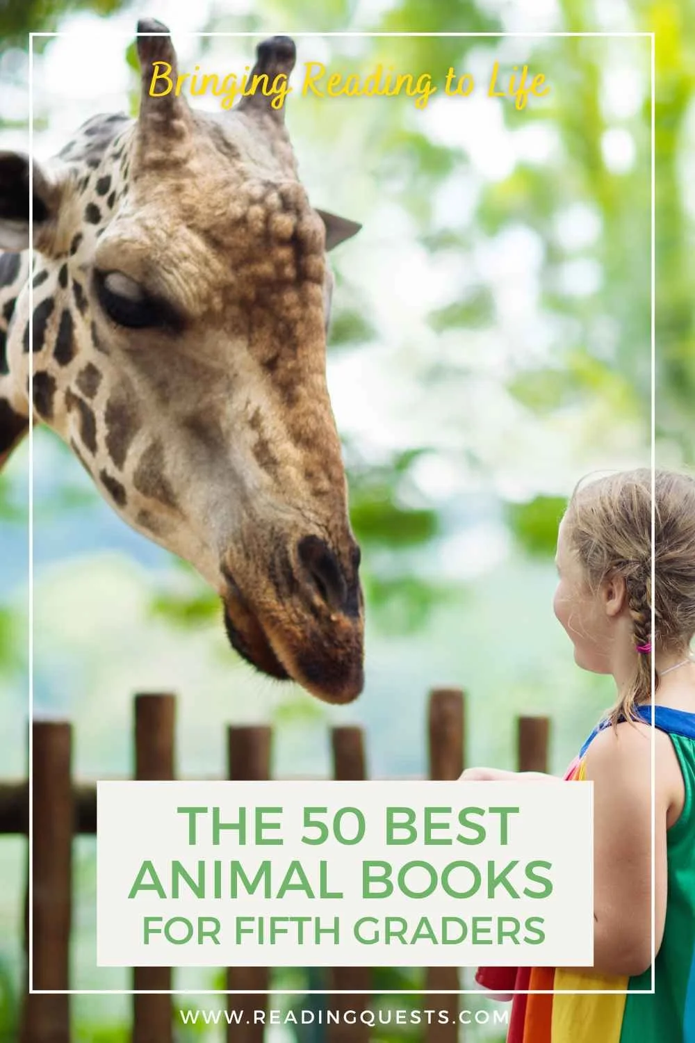 50 Best Animal Books for Middle Grade (5th Grade) _ Reading Quests