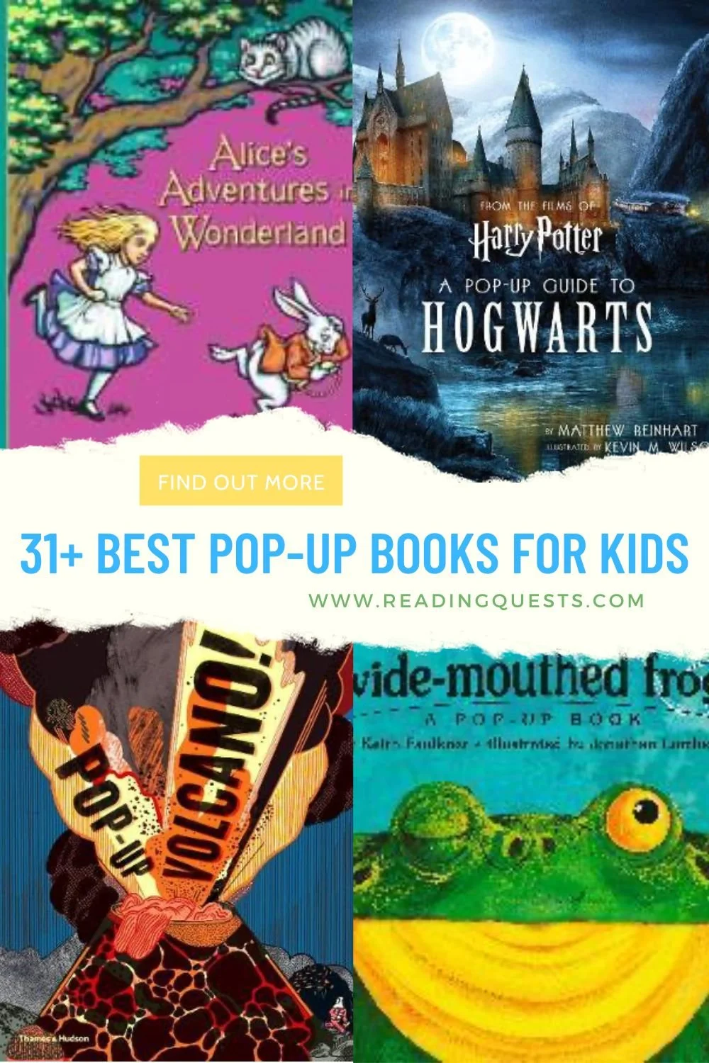 35+ Best Pop-Up Books for Toddlers & Kids of All Ages _ Reading Quests