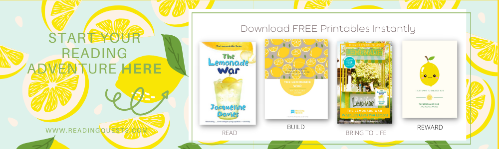 The Lemonade War - Free Printable Book Study _ Reading Quests