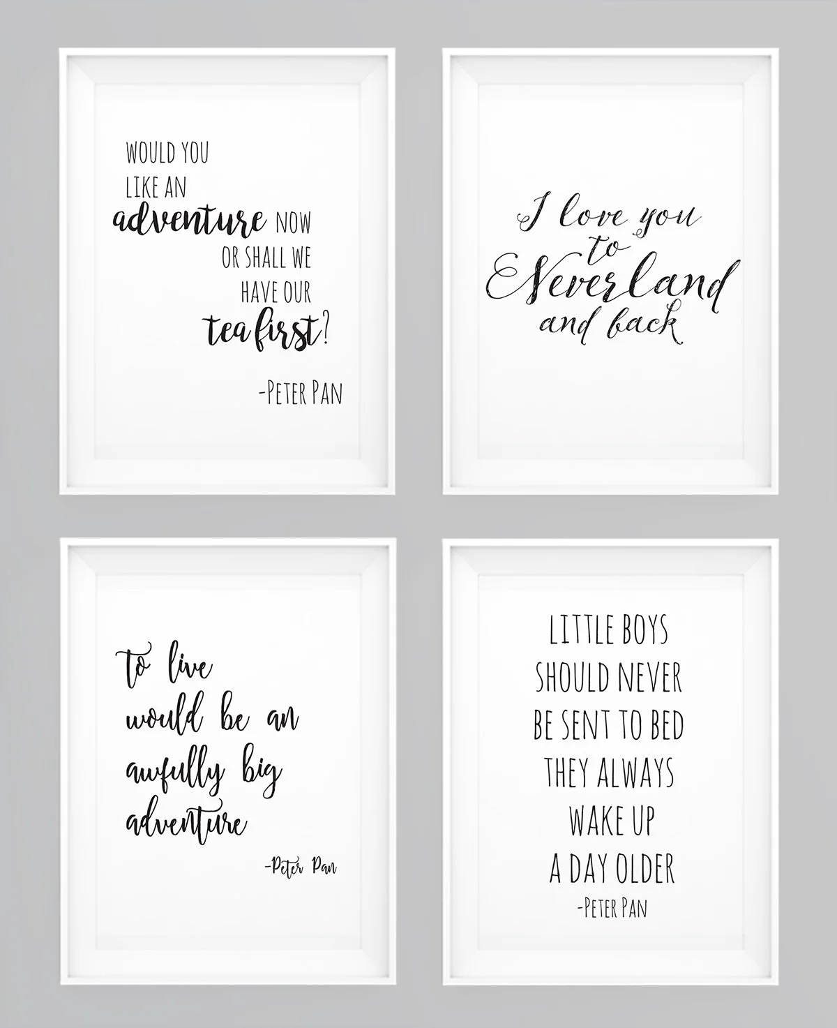 Free Writing Printables for Peter Pan _ Reading Quests