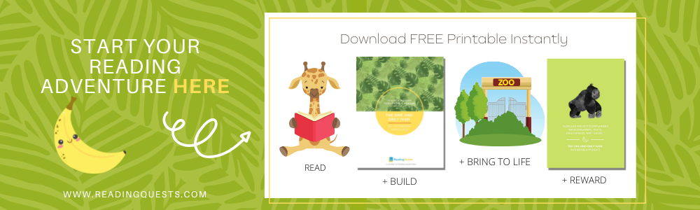 The One and Only Ivan - Free Printables _ Reading Quests