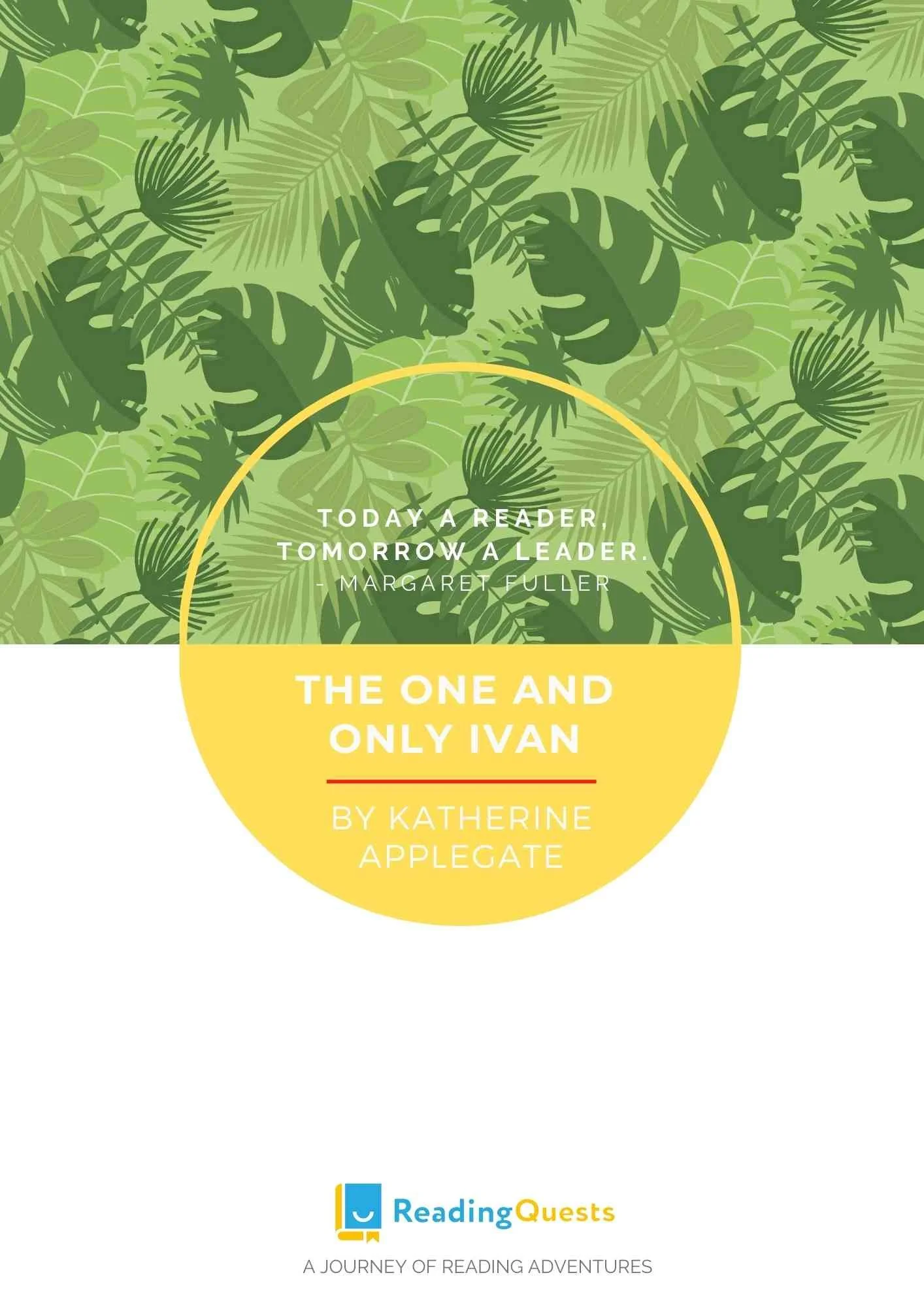 The One and Only Ivan - Free Printables _ Reading Quests