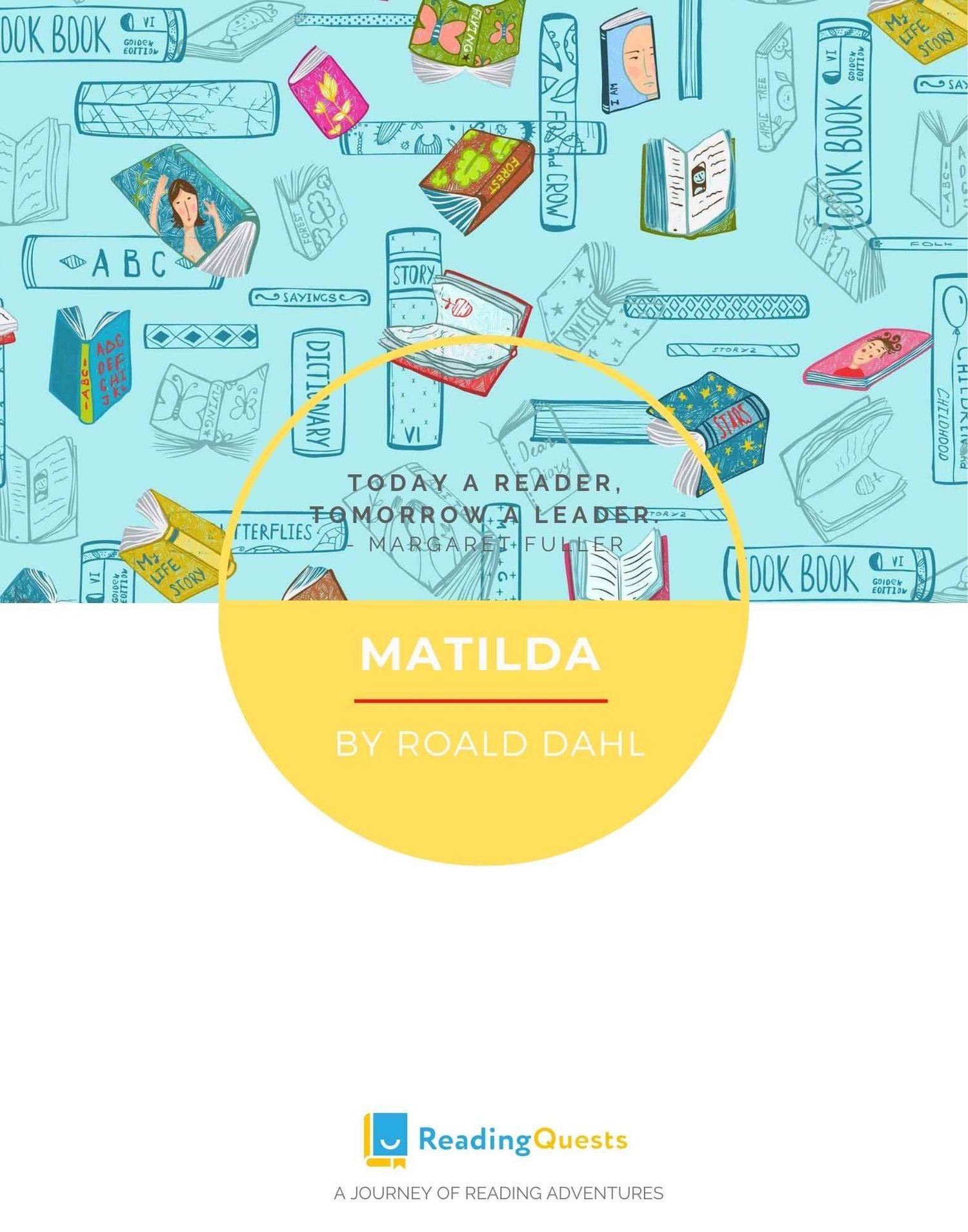 Matilda by Roald Dahl - Free Printables _ Reading Quests