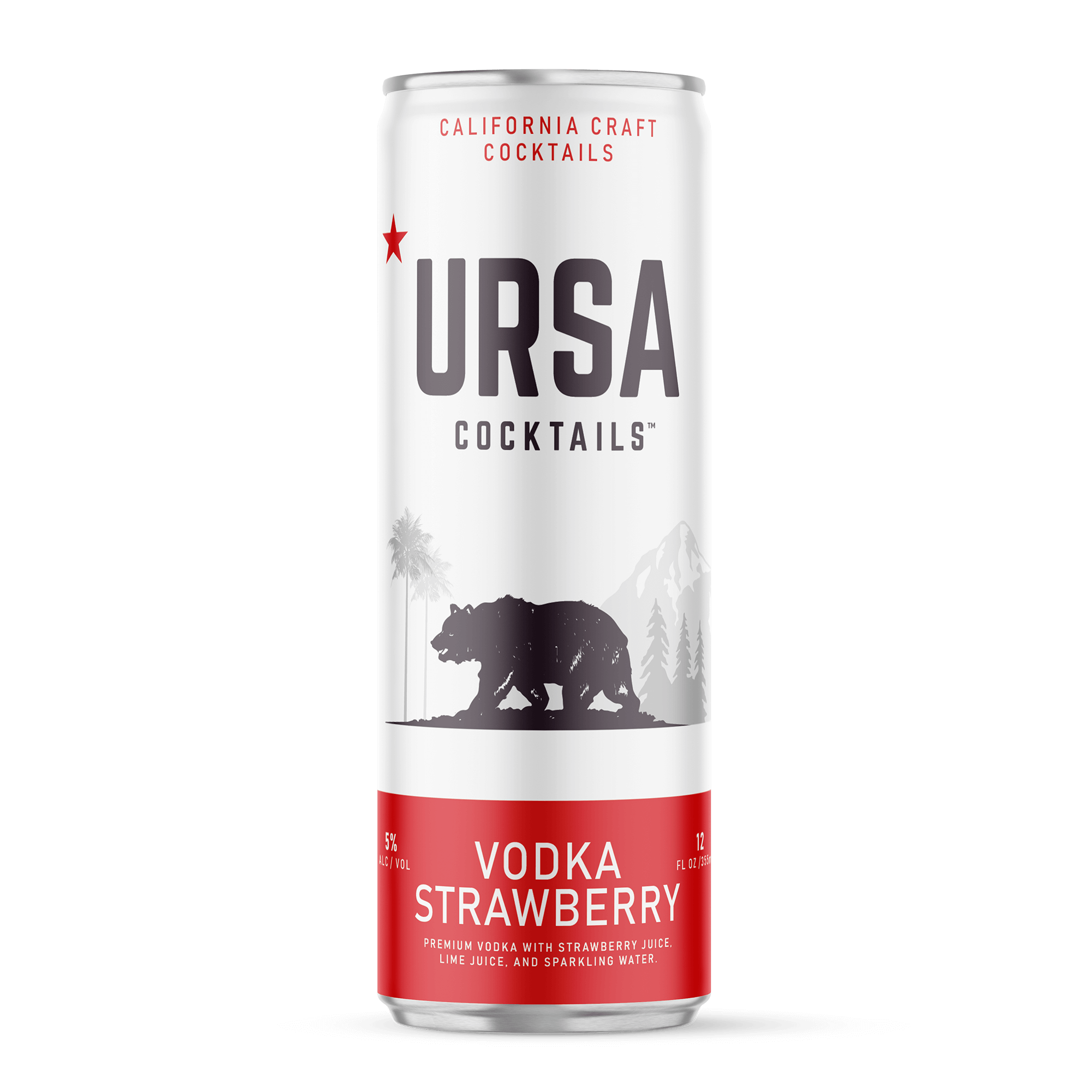 VODKA STRAWBERRY — URSA Cocktails