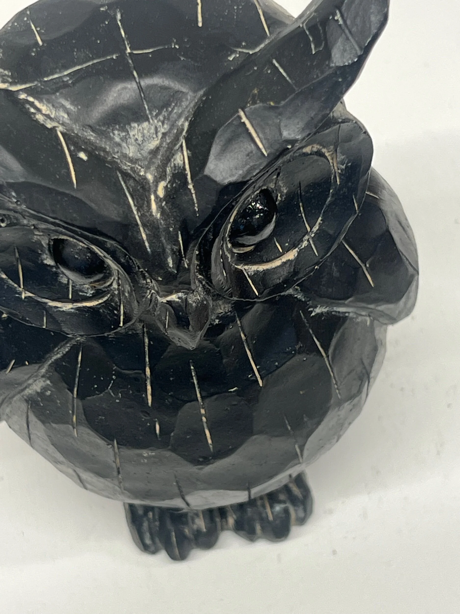 Vintage C.Jere Large Brutalist Owl Sculpture — KEEL & COMPANY