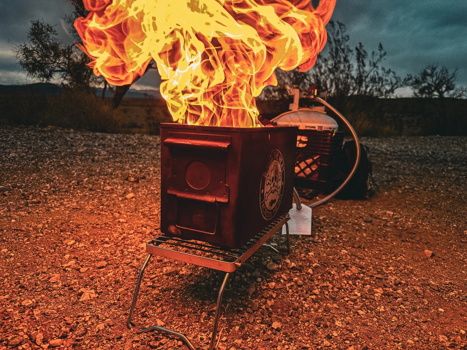 DIY Ammo Can Fire Pit Kit — TactiCool Fire Pits