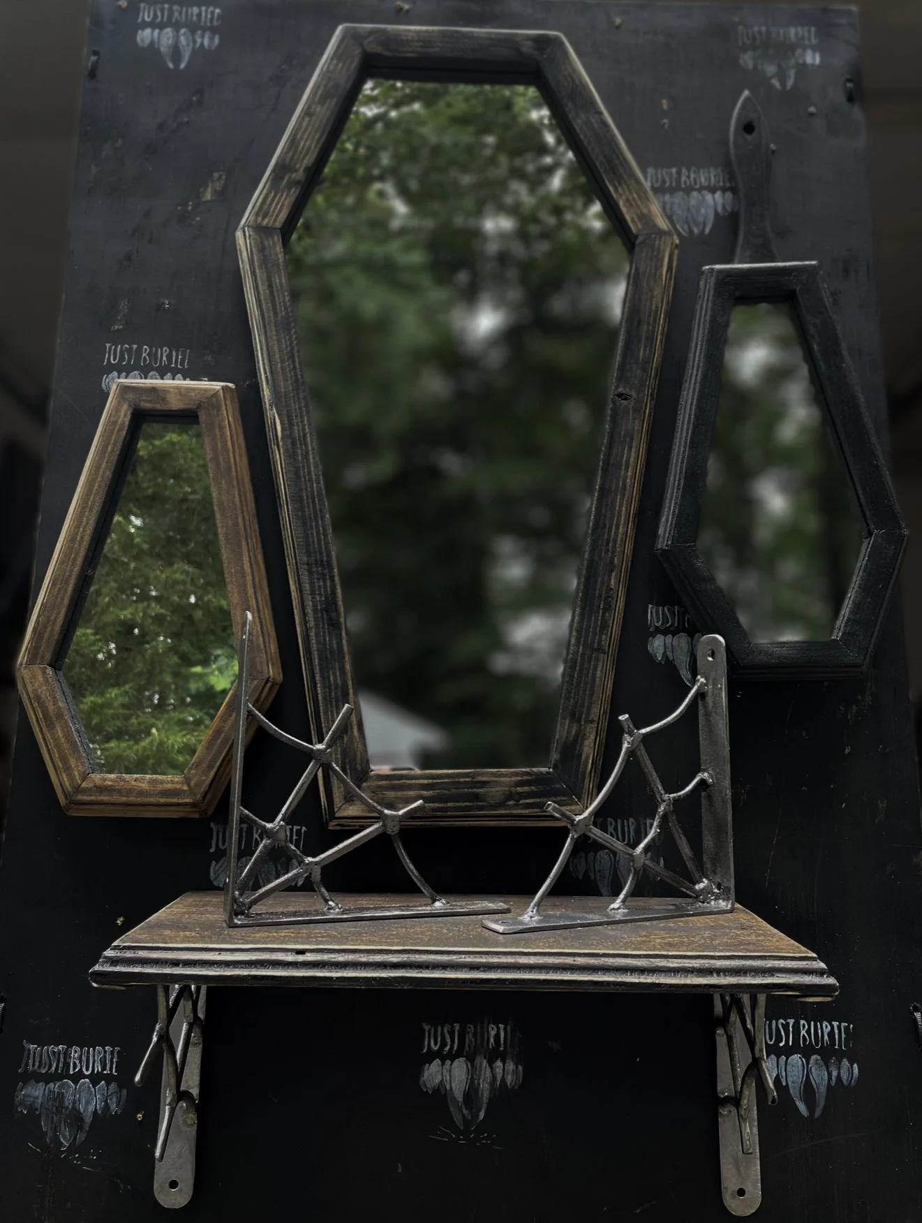 2 Ft Gothic Coffin Mirror - PREORDER — Just Buried Co.