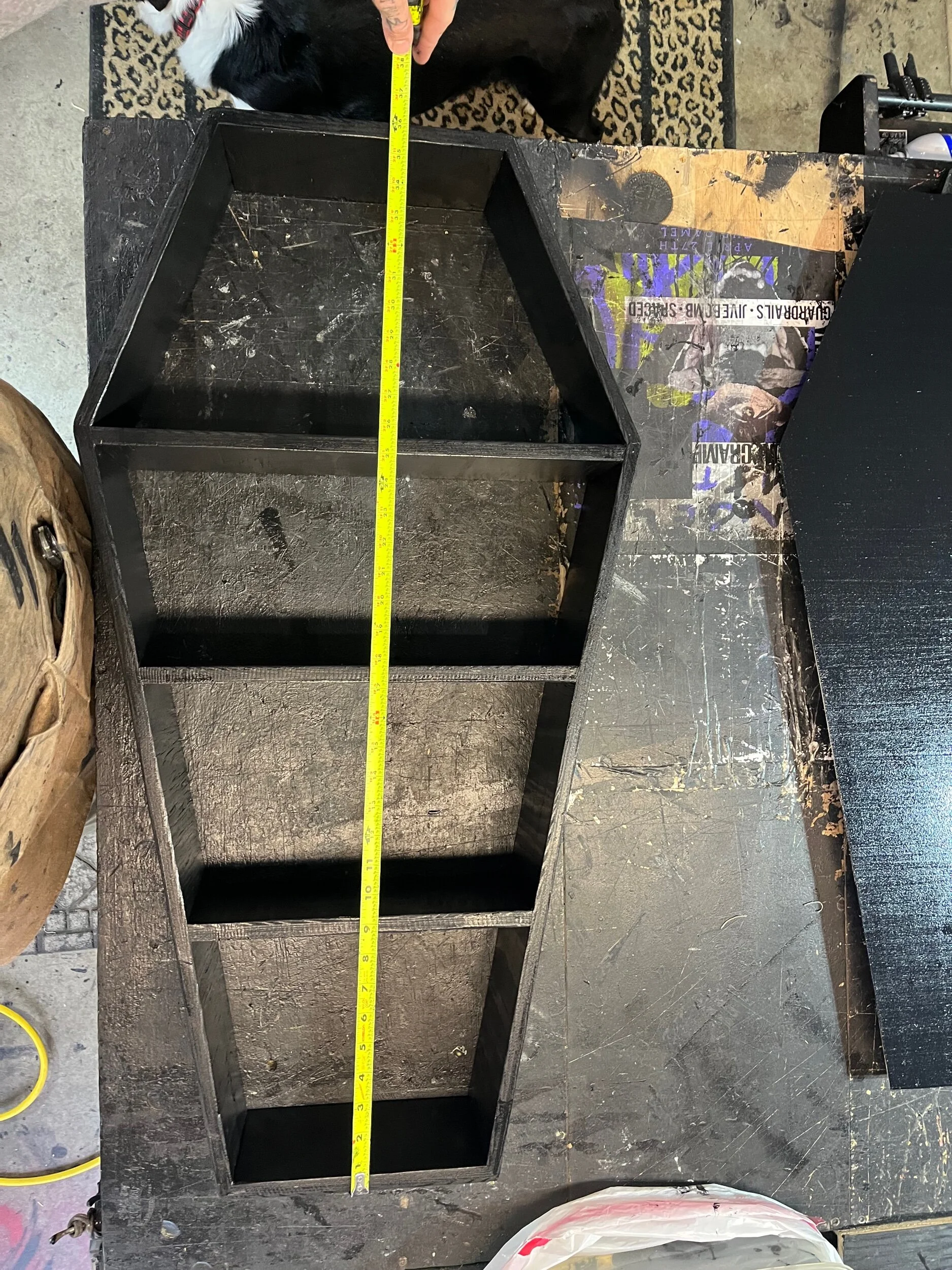 30 In Coffin Cabinet Vanity — Just Buried Co.