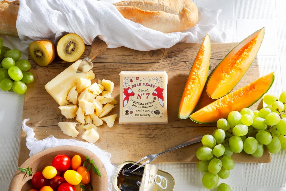 7 Year Aged Cheddar from Wisconsin — DEER CREEK CHEESE