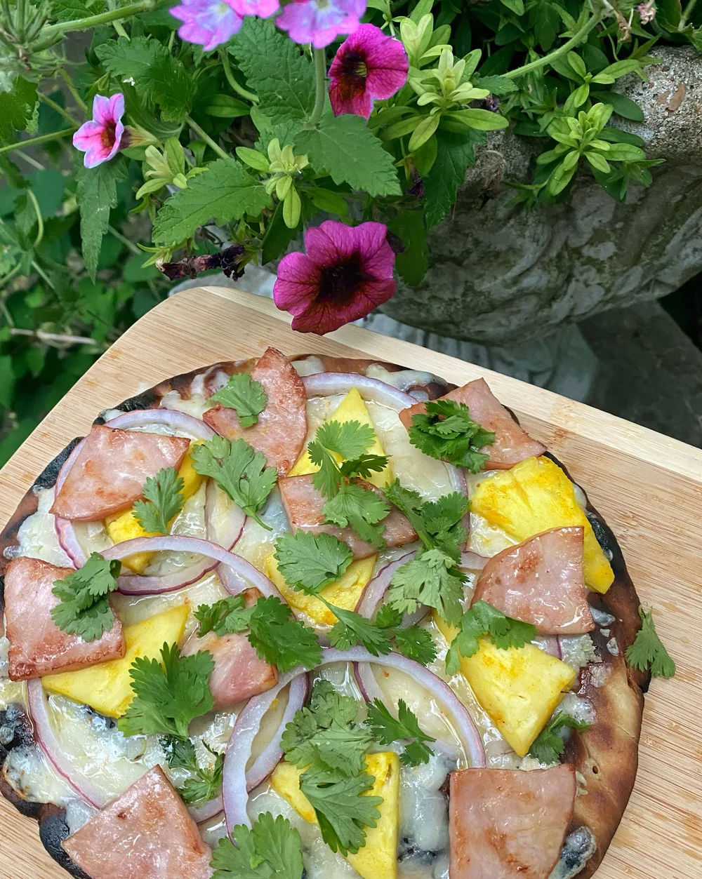 Spicy Hawaiian Grilled Flatbread — DEER CREEK CHEESE