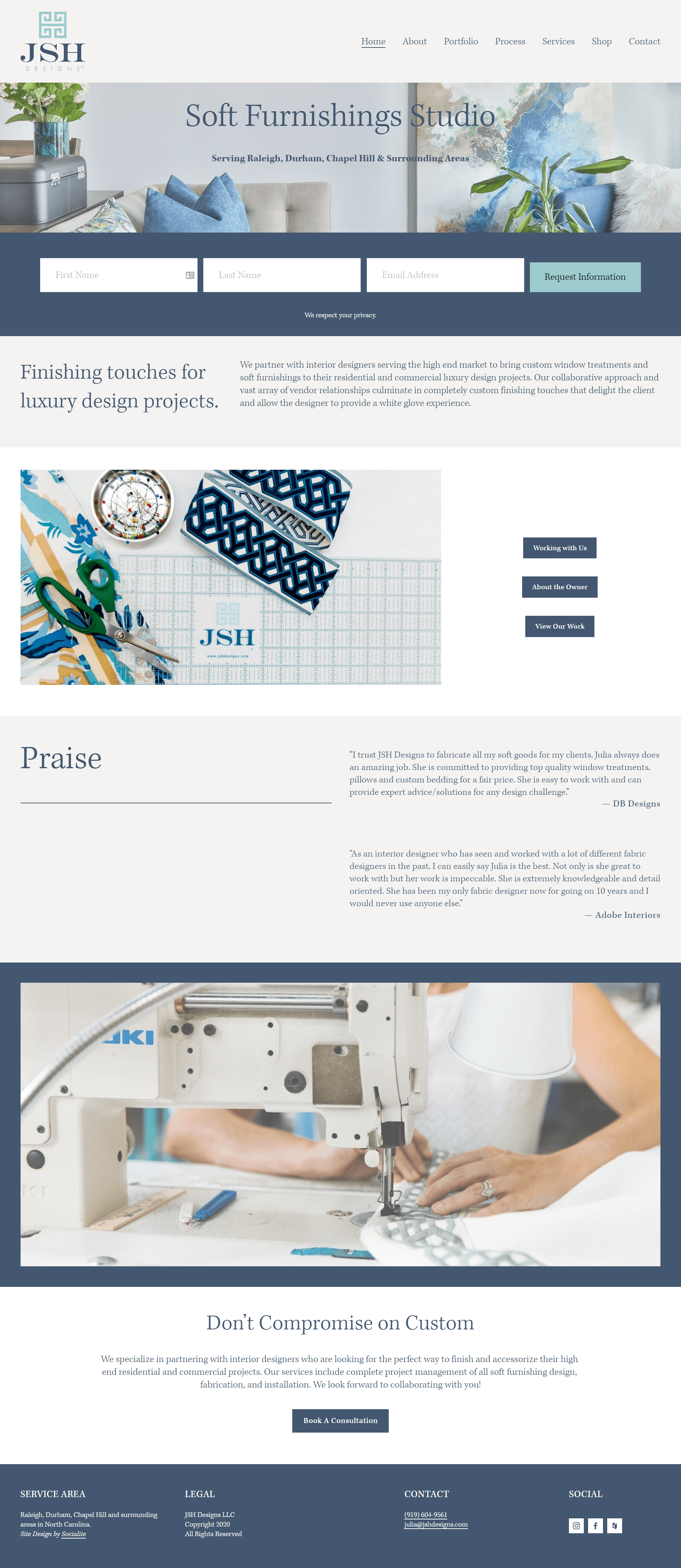 Custom Website Design — The Socialite Agency