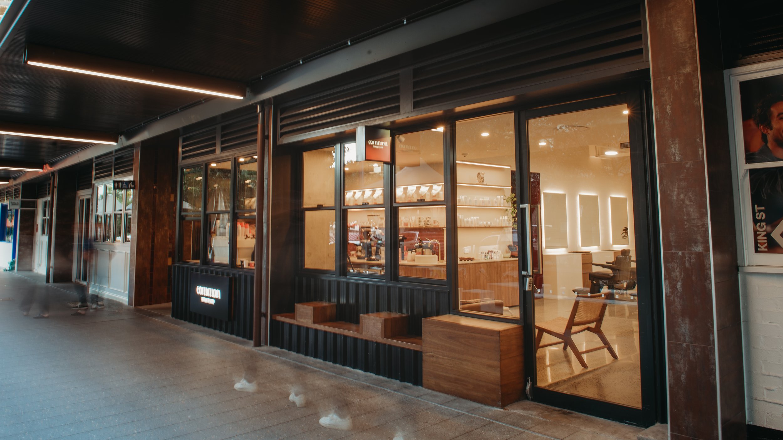 Common Barbershop — Echo Projects Co: Commercial Construction