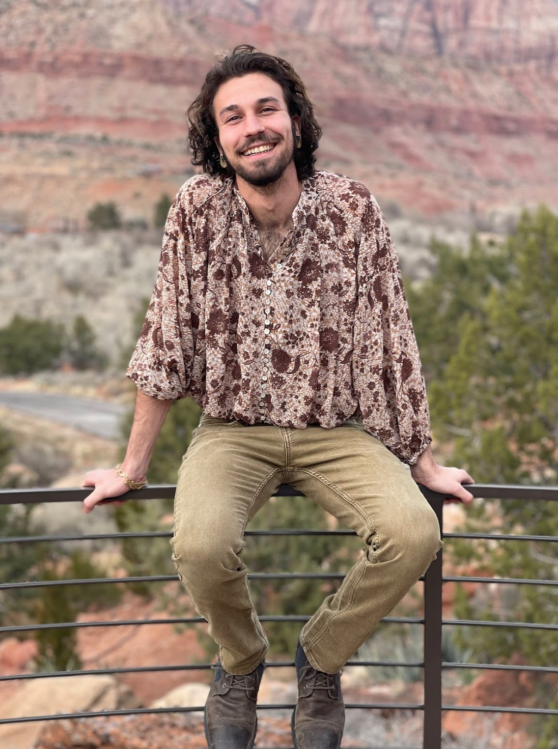 Modern Day Hippie Man
