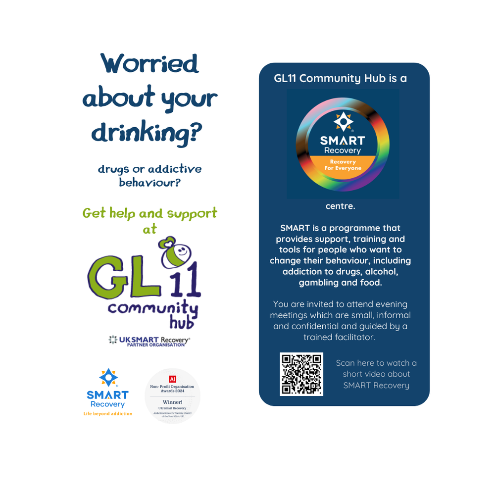 There is support for you at the GL11 Community Hub, Cam & Dursley ...