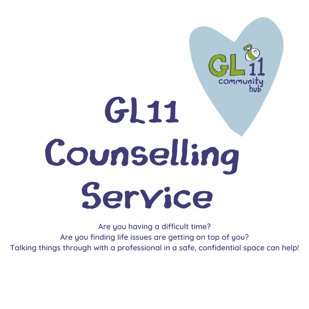 There is support for you at the GL11 Community Hub, Cam & Dursley ...