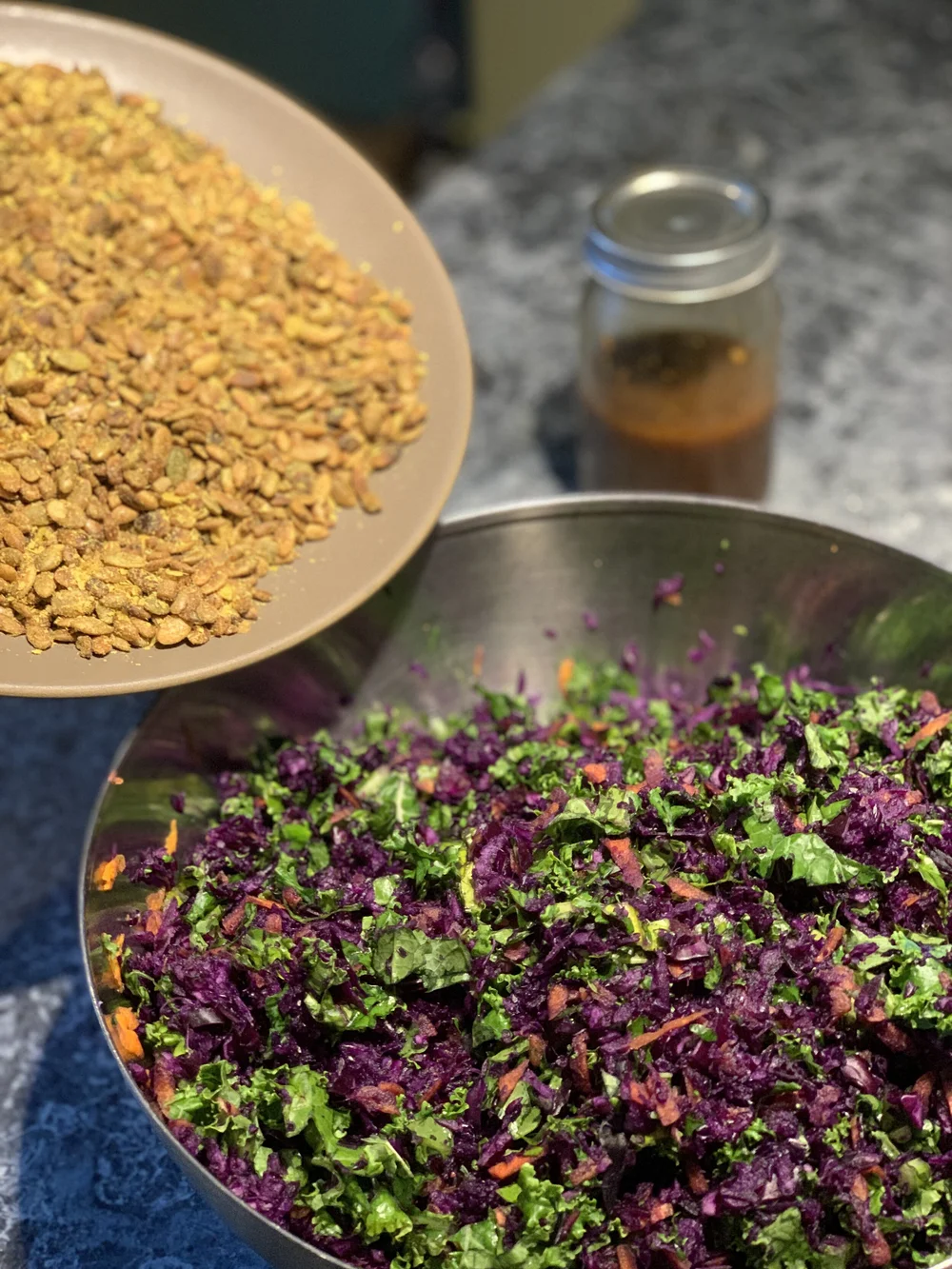 Hail To The Kale Salad — HARMONY SLATER