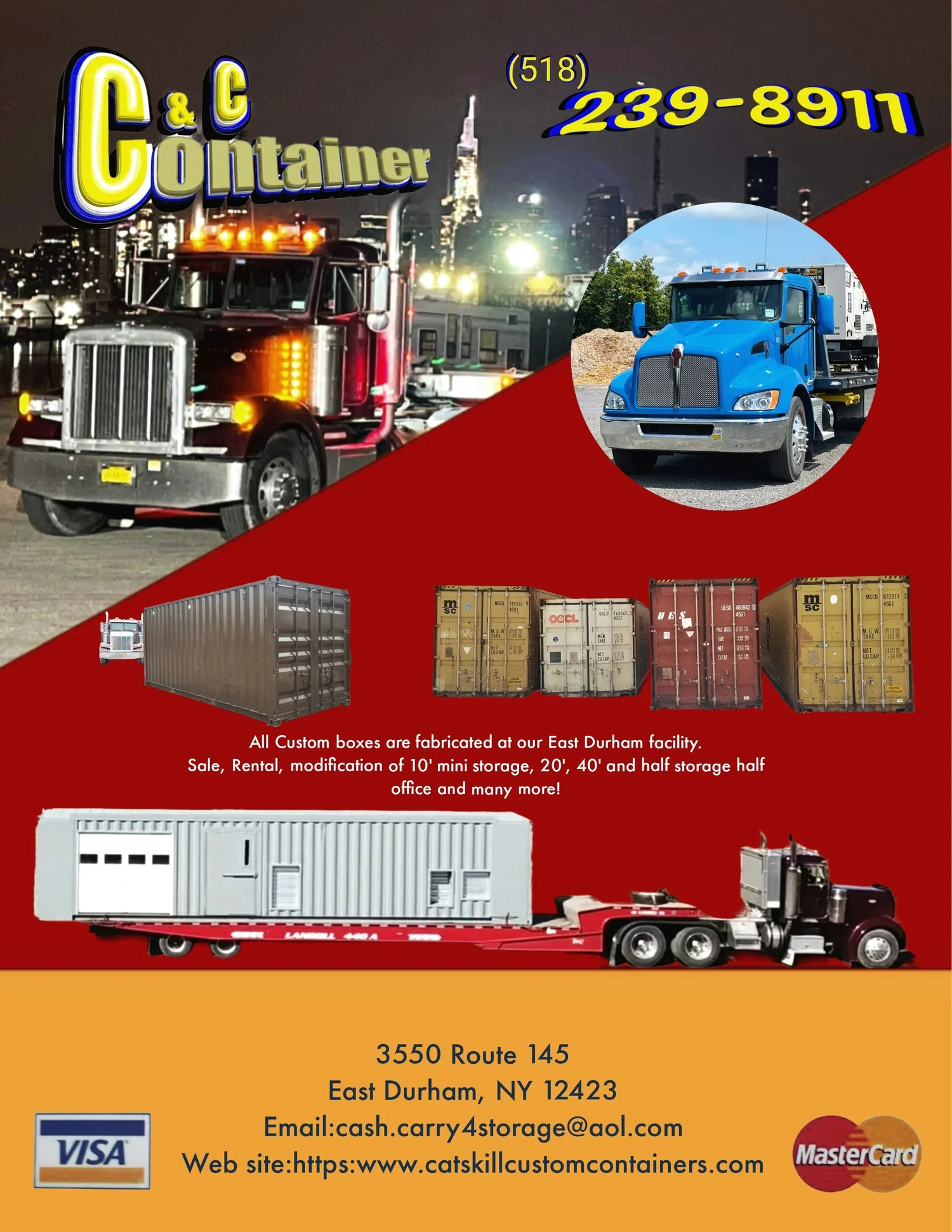 C&C Container shipping containers