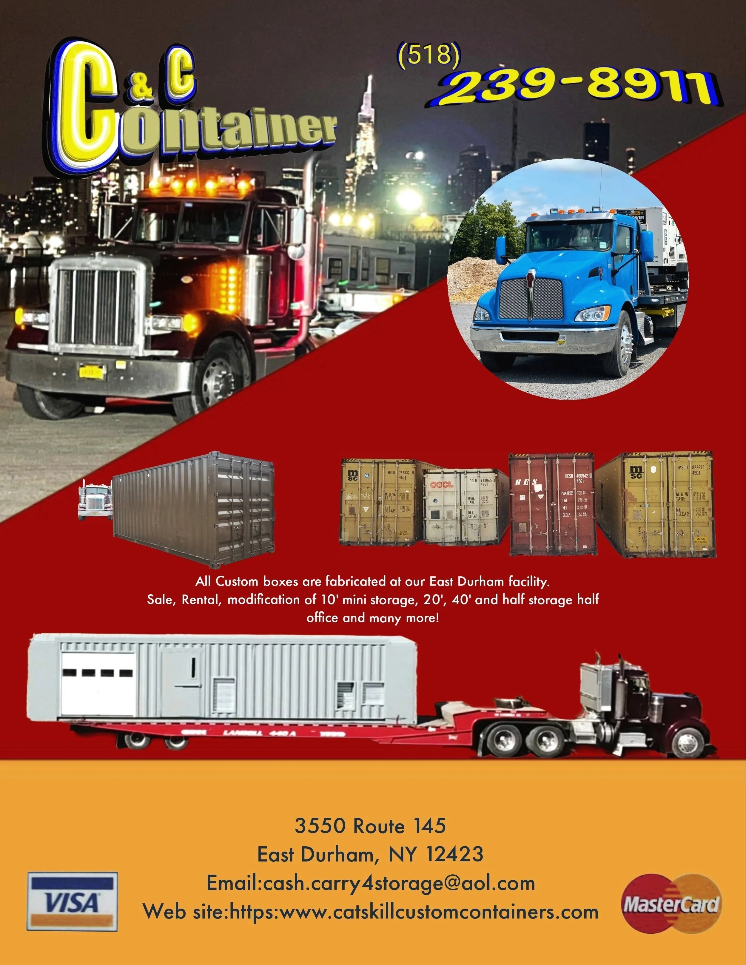 C&C Container shipping containers