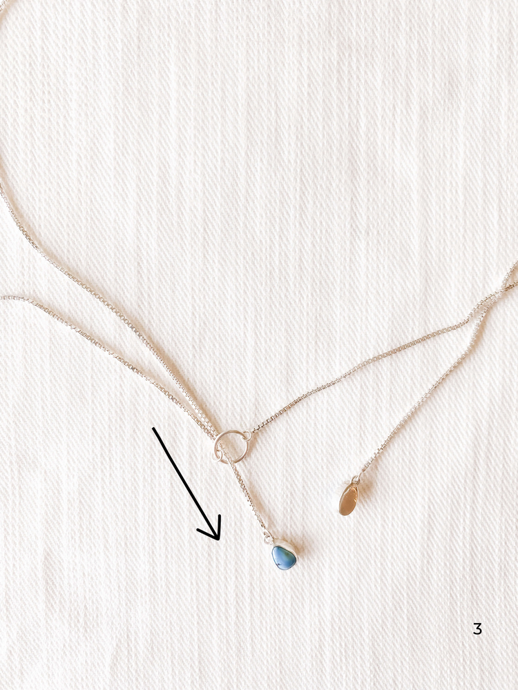 How to wear the turquoise loop necklace — Meghan Elisabeth Art