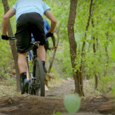 Log Obstacles — Falls Area Singletrack (FAST)