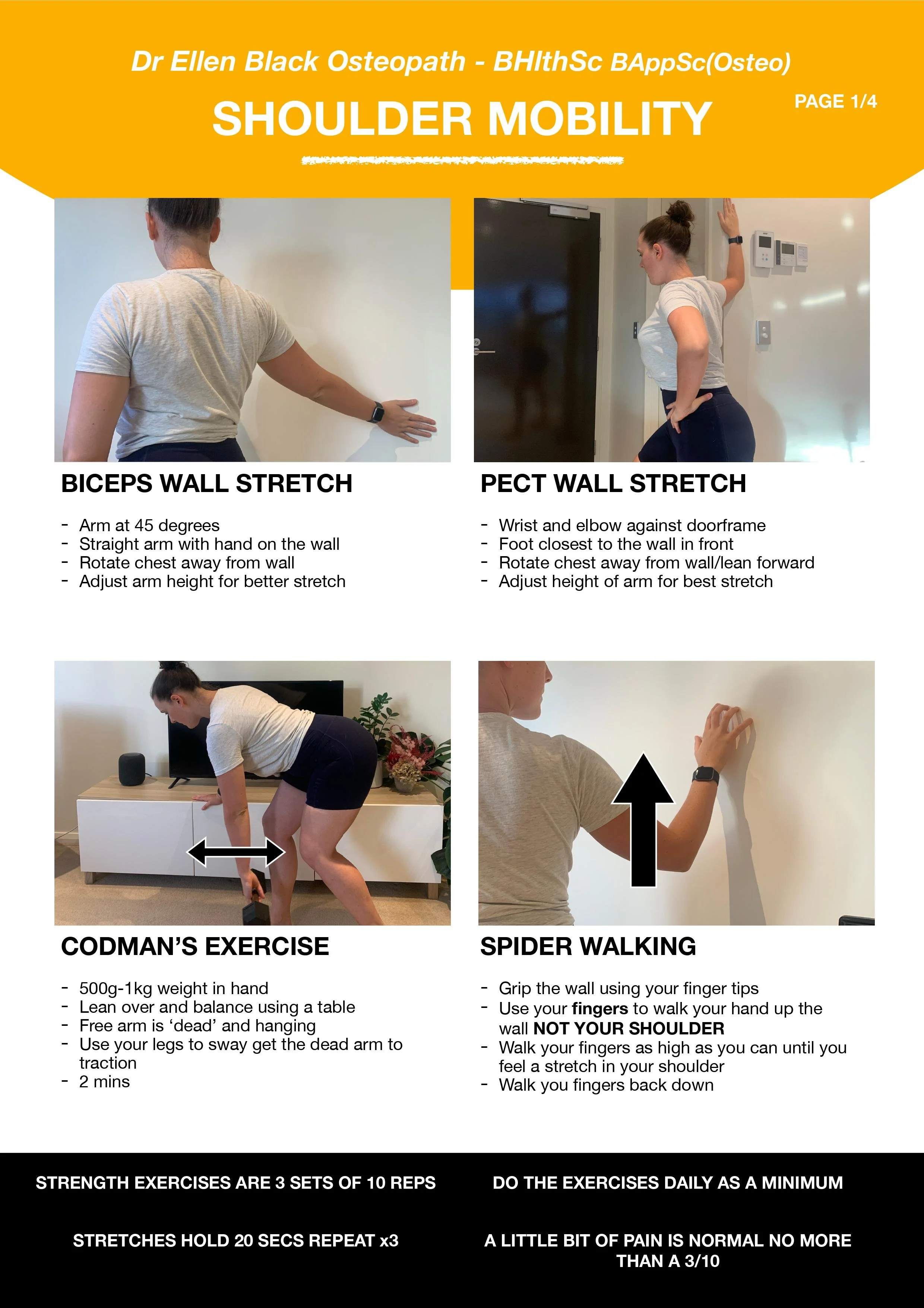Shoulder Mobility and Strength — Dr Ellen Black - Osteopath